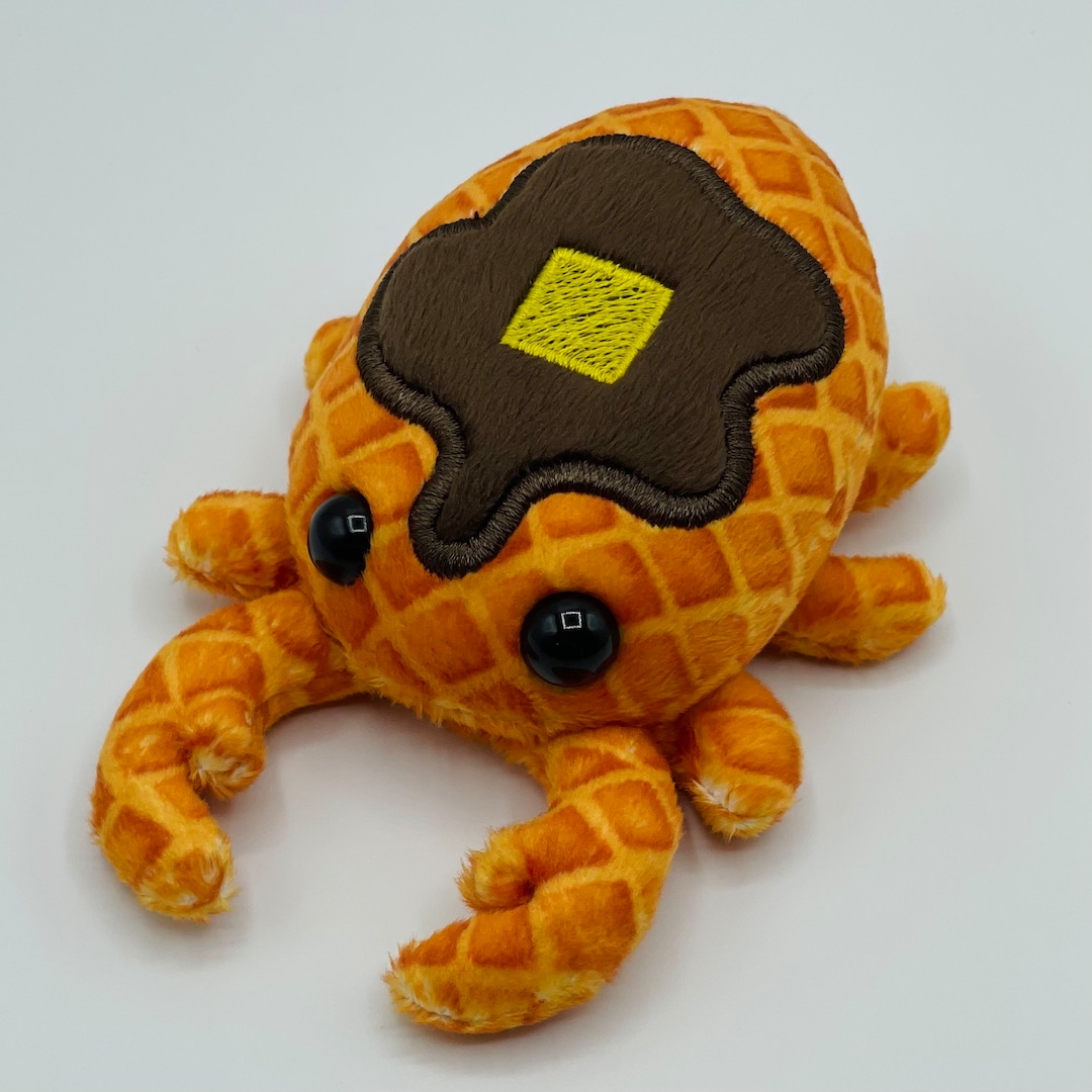 MINI PLUSH Waffle With Syrup Breakfast Stag Beetle Plush Magnetic ...