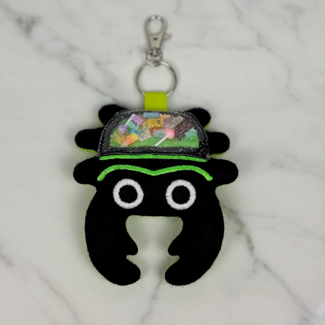 Adorable Colorful Shaker Keychain Beetle Plush Stag Beetle Bug ...