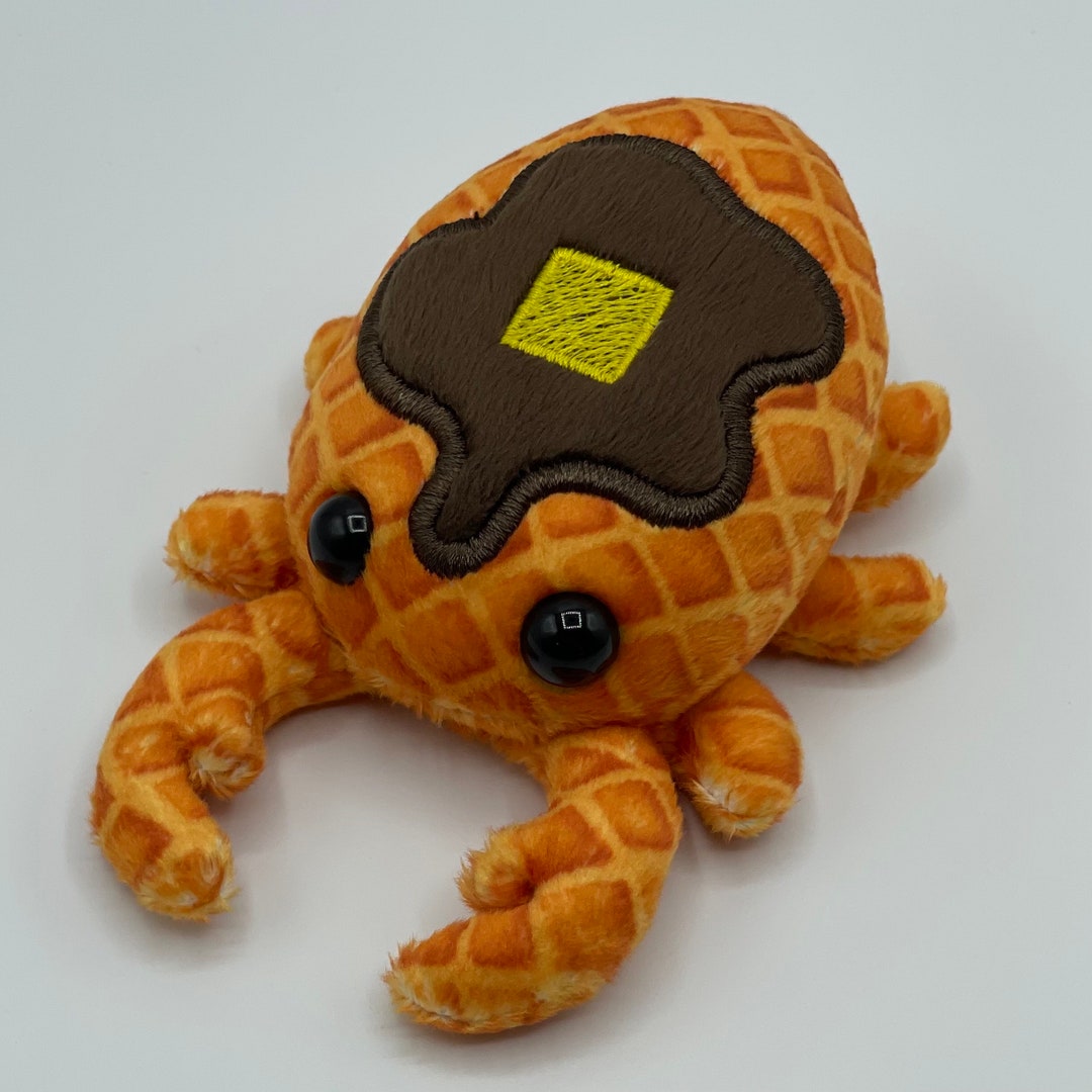 MINI PLUSH Waffle With Syrup Breakfast Stag Beetle Plush - Etsy