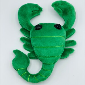 Adorable Scorpion Plush – Cute Minky Arachnid Bug Plushie, Colorful ...