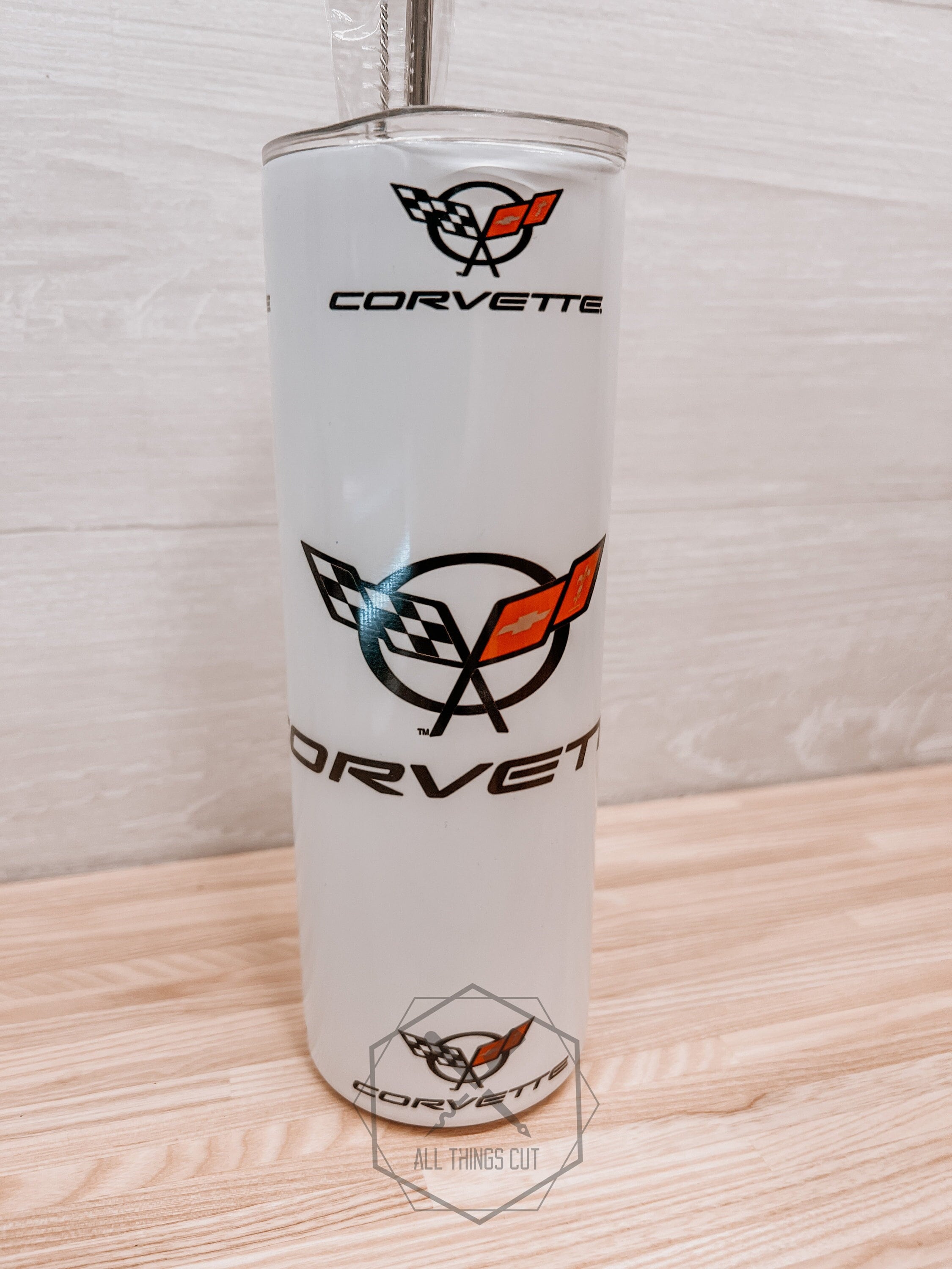 Custom Corvette Tumbler | Coffee | Cup | Insulated | Stainless Steel ...