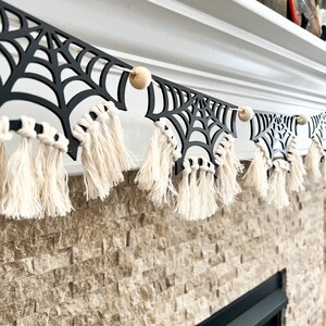 Macramé Spiderweb Garland - Etsy