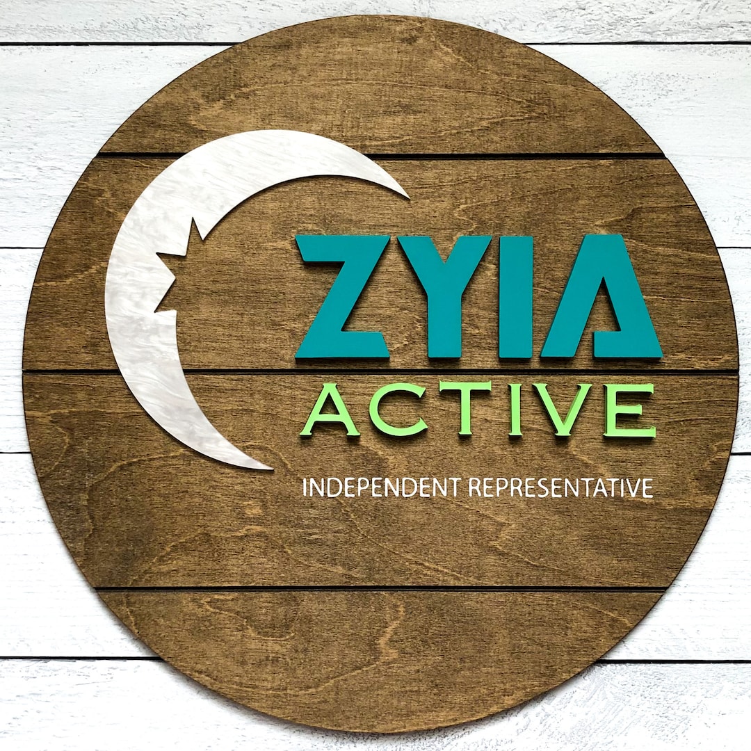 Zyia Sign Zyia Active Zyia Independent Representative - Etsy.de