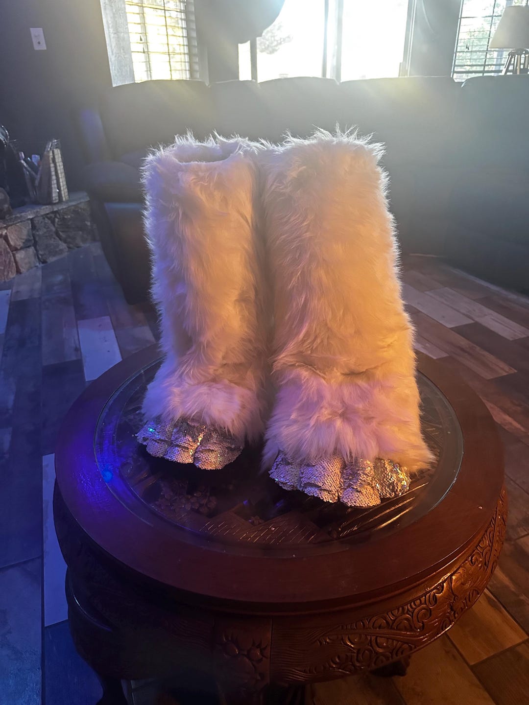 Pink and White Fursuit - Etsy