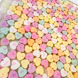Candy Heart Tray, Colorful Acrylic Resin Tray, Unique Serving Tray ...