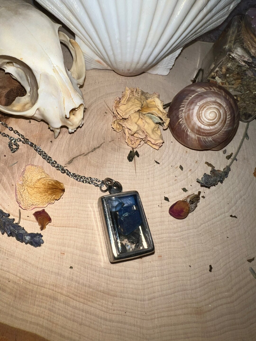 Crystal Locket ~ Transformation & Protection - Etsy
