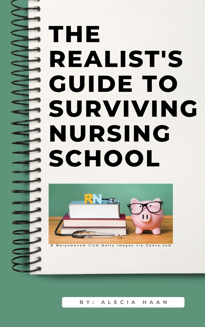The Realist's Guide to Surviving Nursing School - Etsy