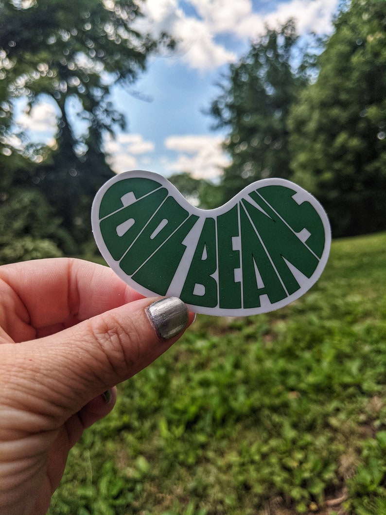 Cool Beans Premium Vinyl Sticker, Weather Resistant - Etsy