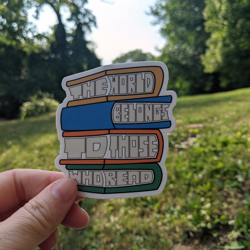 Love to Read Stickers - Etsy