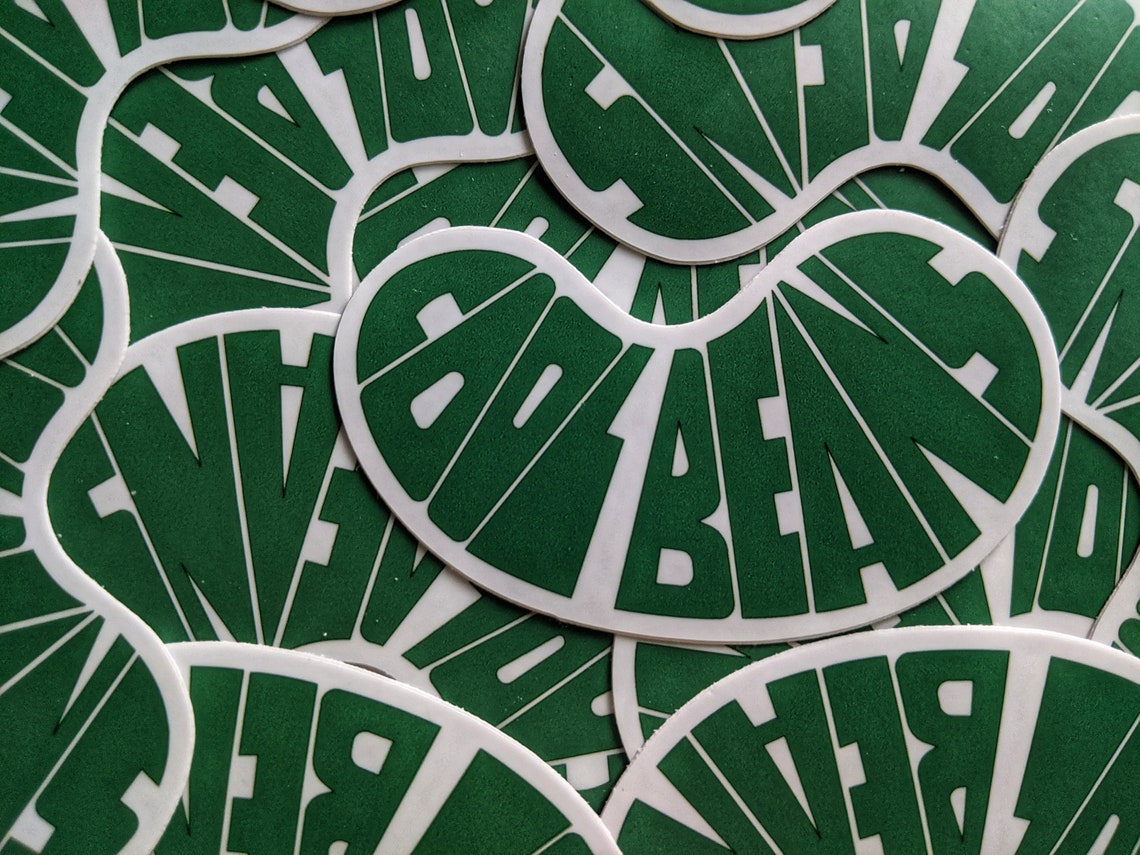 Cool Beans Stickers for Laptops Bumpers Binders Water - Etsy