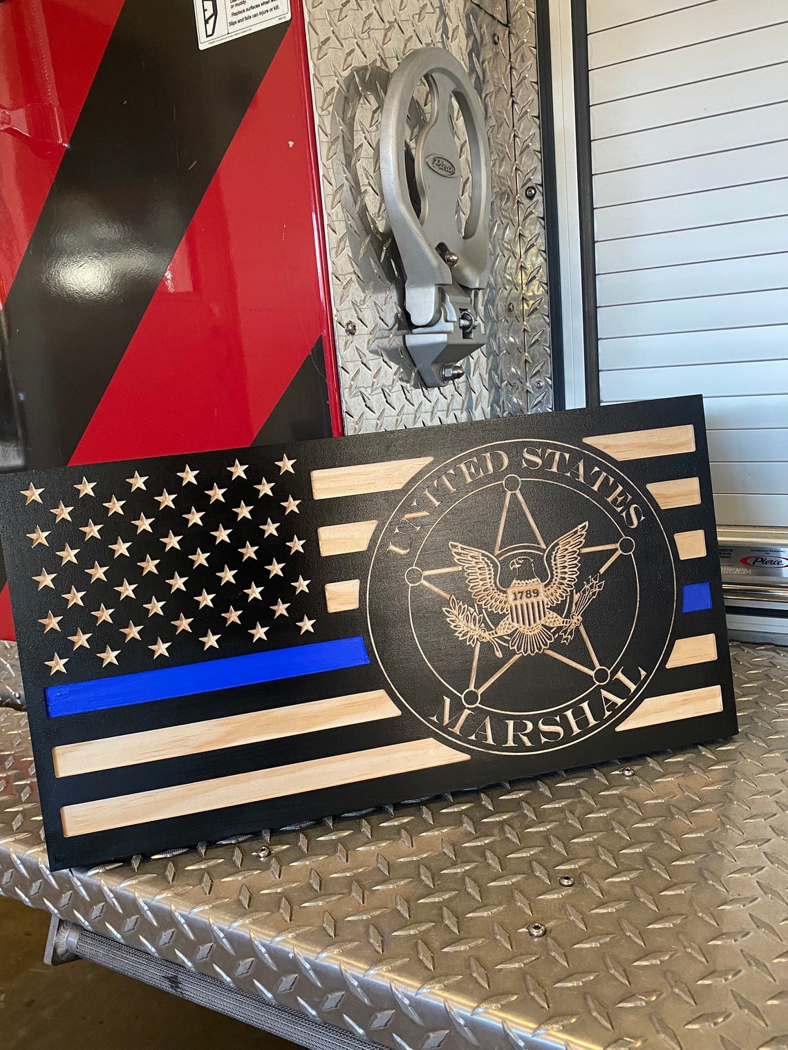 21 US Marshal Flag - Etsy