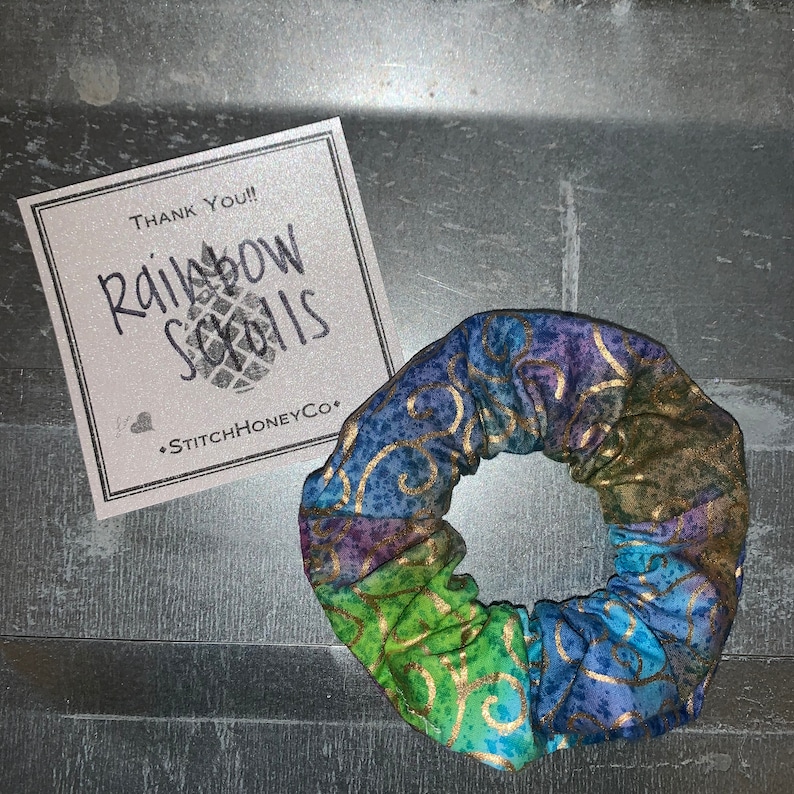 Rainbow Scrolls - Etsy