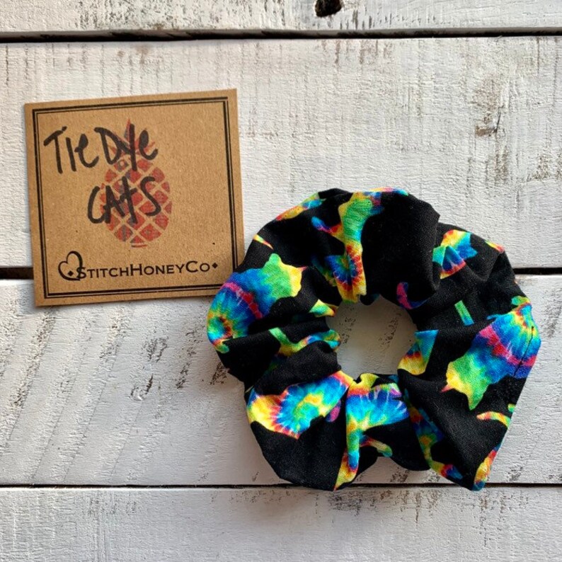 Tie Dye Cat - Etsy
