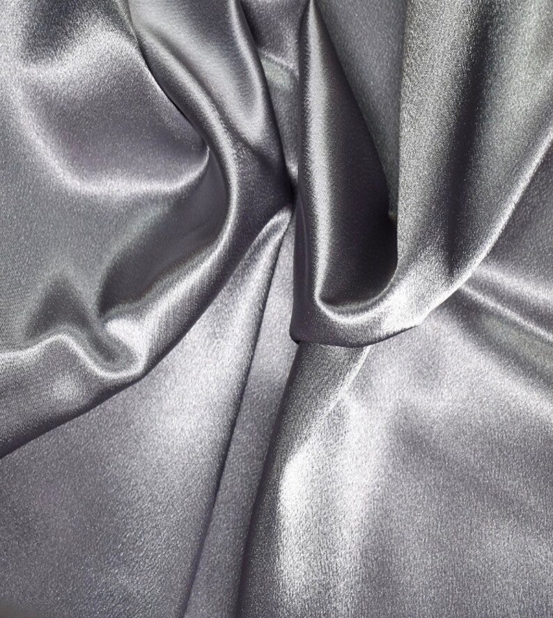 Metallic Bridal Satin | Etsy