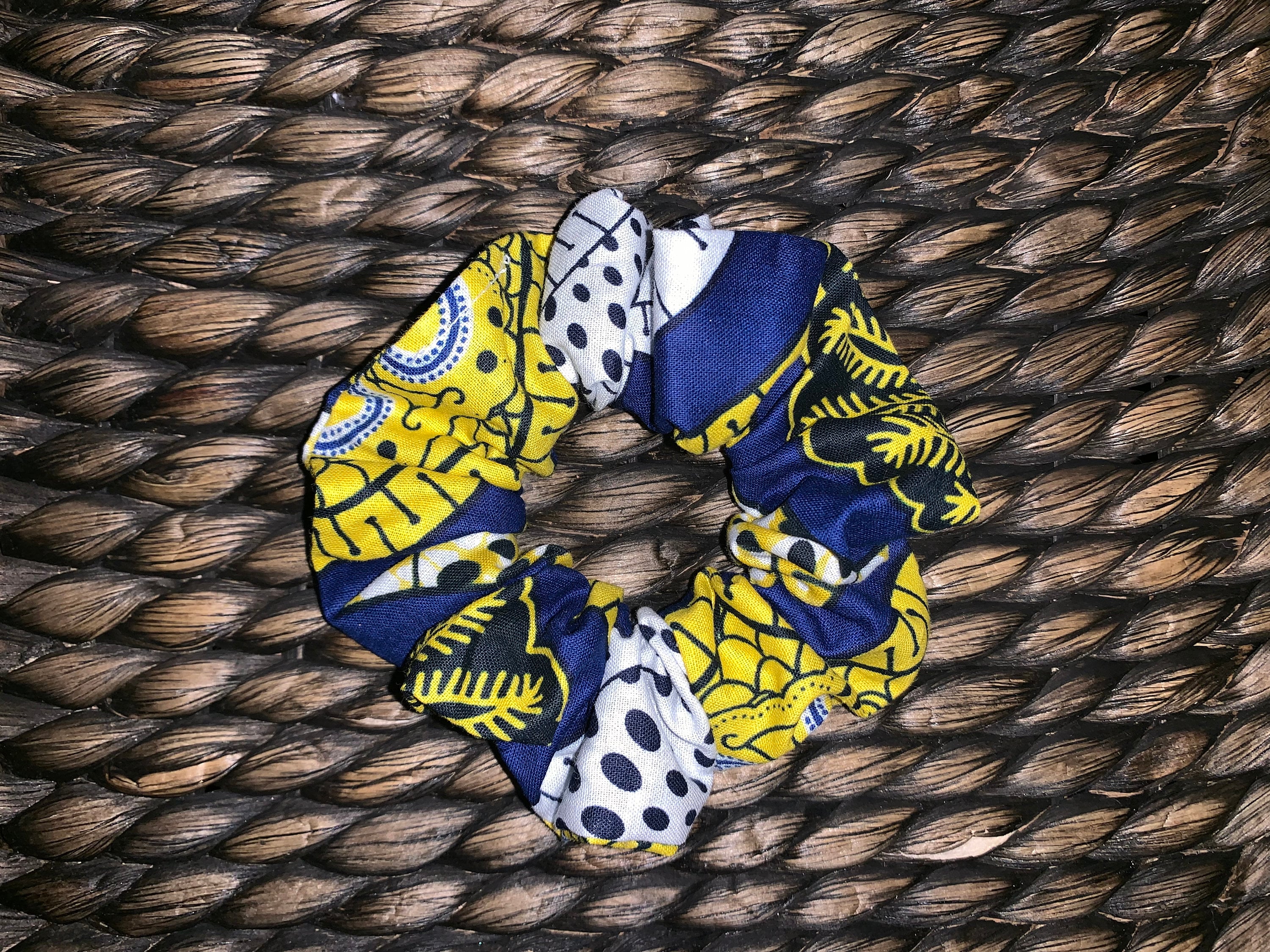 Blue & Yellow Ankara | Etsy