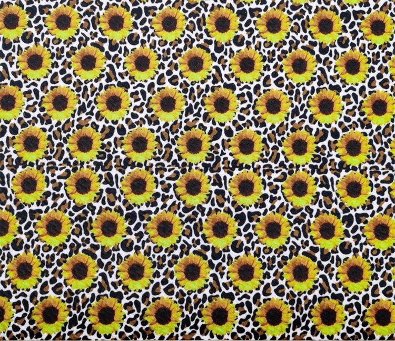 Leopard Sunflower | Etsy