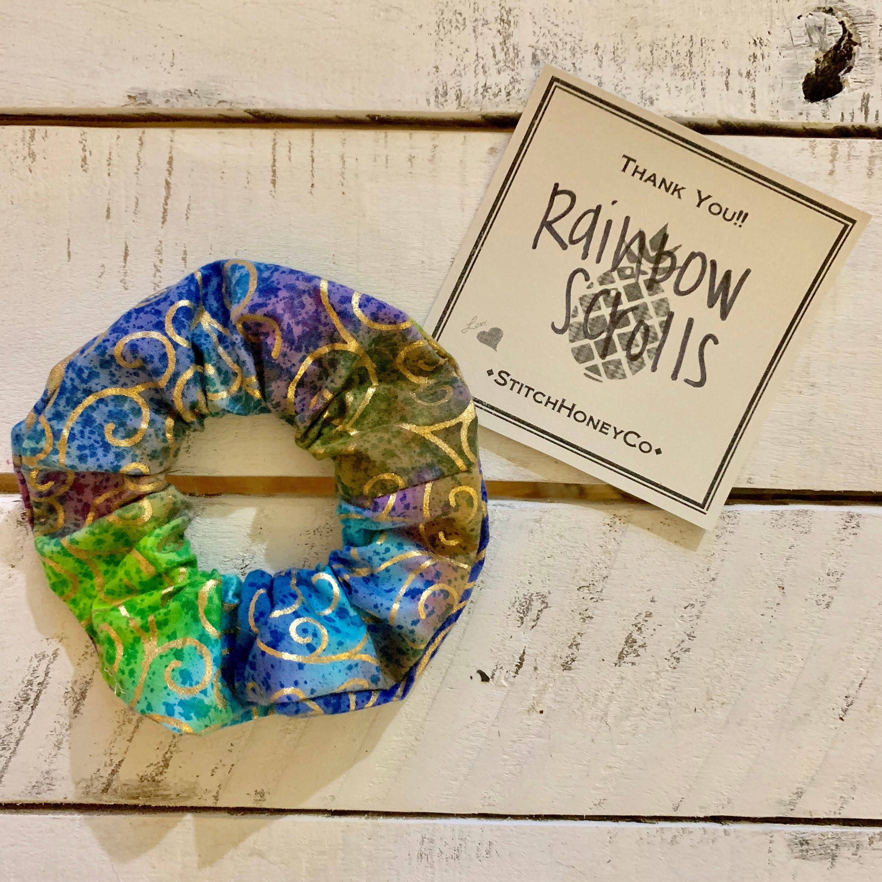 Rainbow Scrolls - Etsy