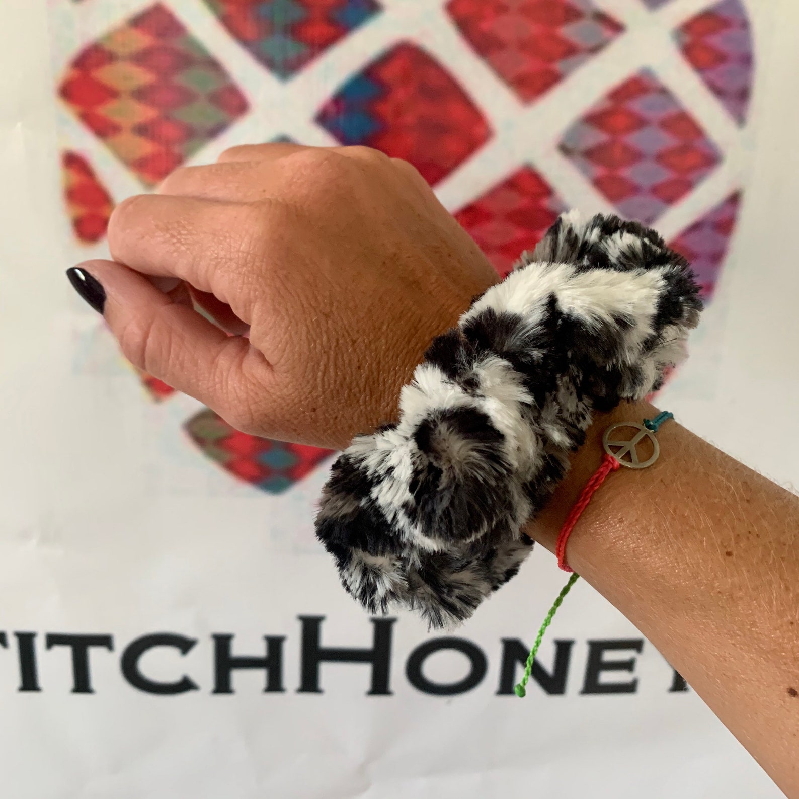 Luxe Cuddle Leopard in White | Etsy