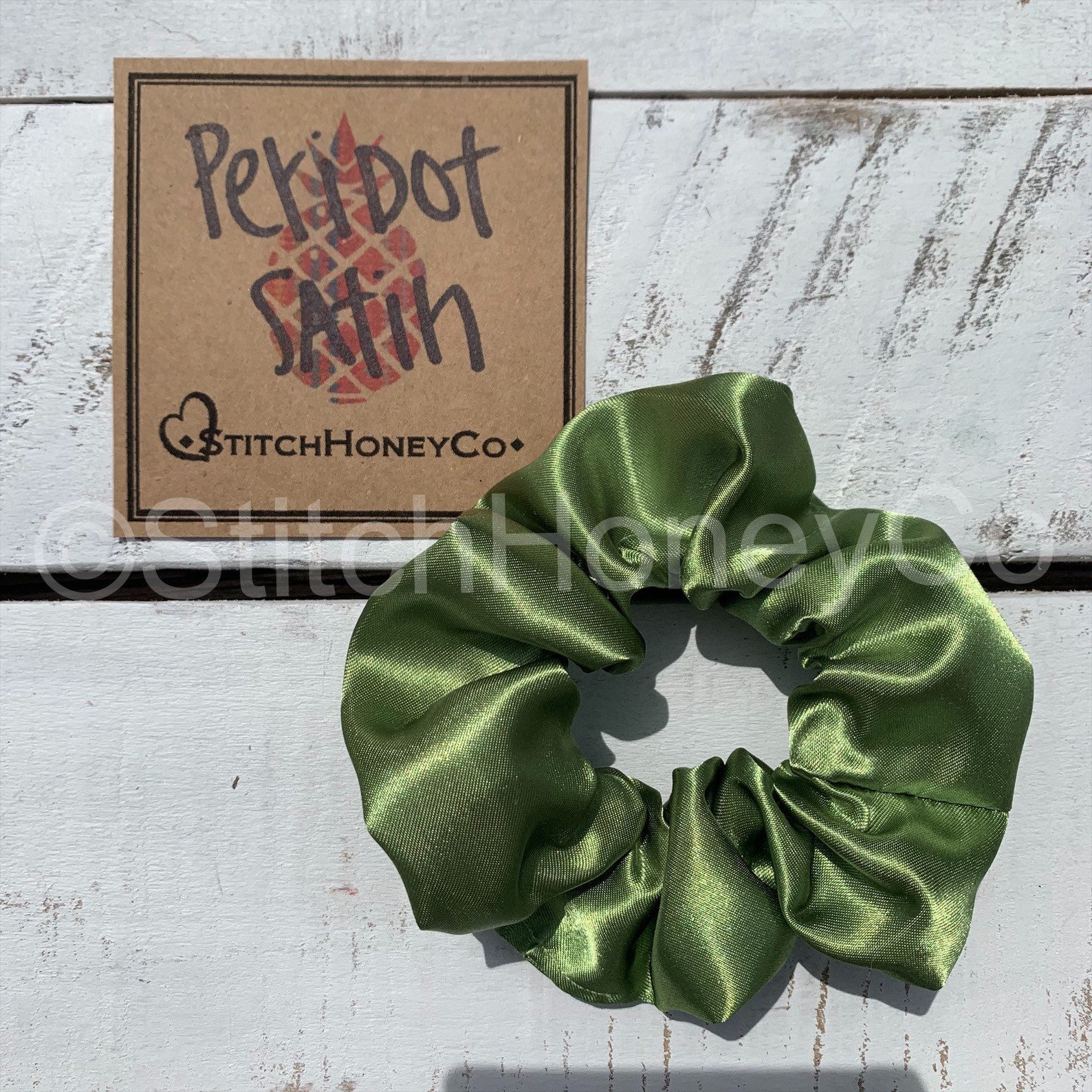 Peridot Satin | Etsy