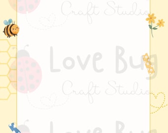 Bumble Bee Themed Digital Planner - Weekly Planner Page - Etsy