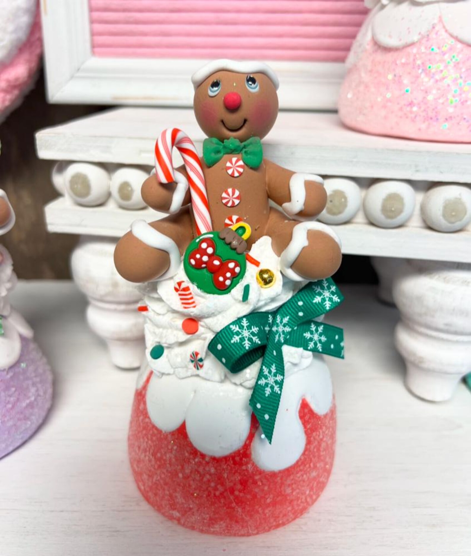 Christmas Gumdrop Decor, Gingerbread, Christmas Cake Pops, Gingies ...