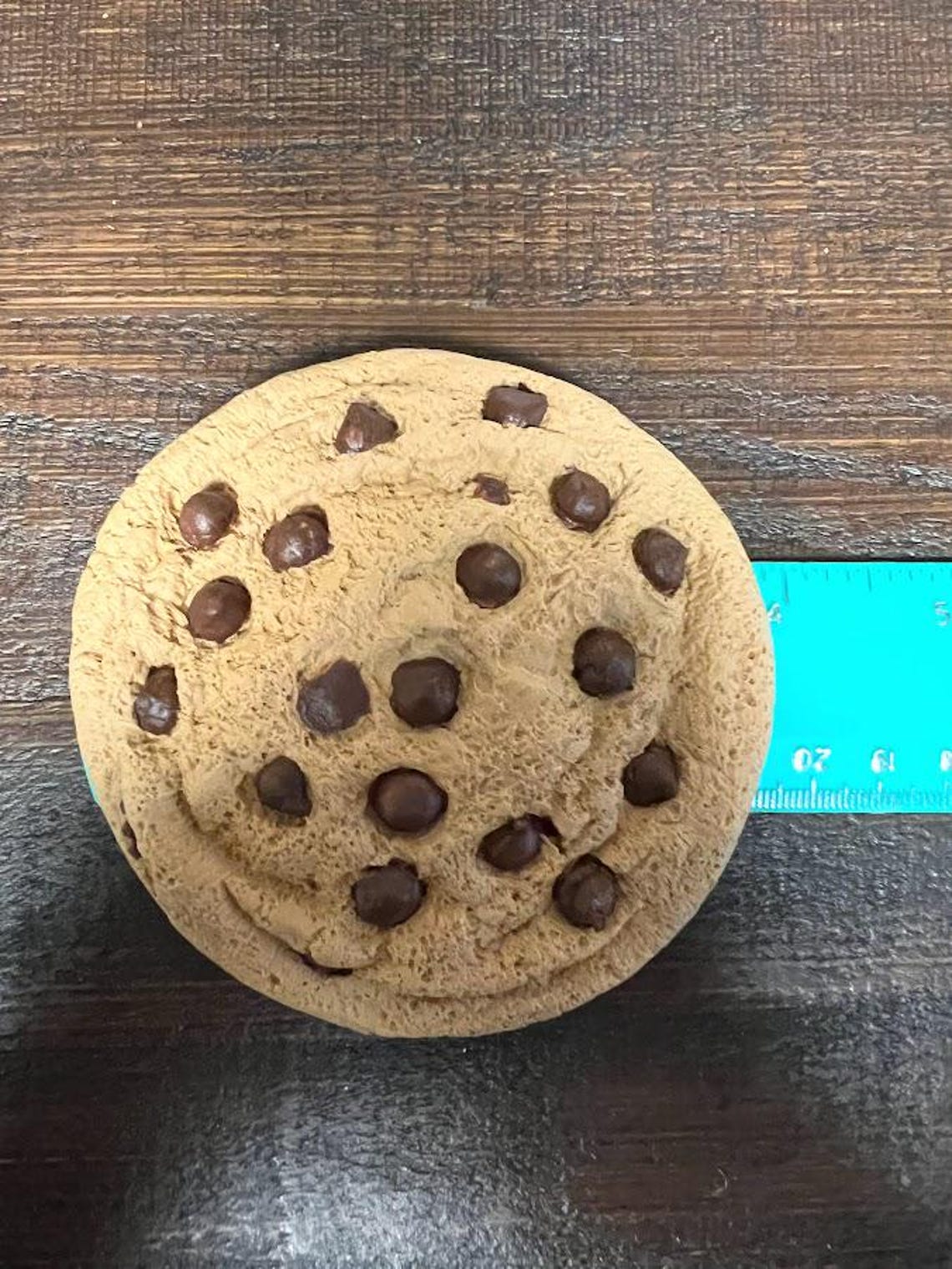 Fake Chocolate Chip Cookie, Faux Cookies, Cookie Decor, Tier Tray Decor ...