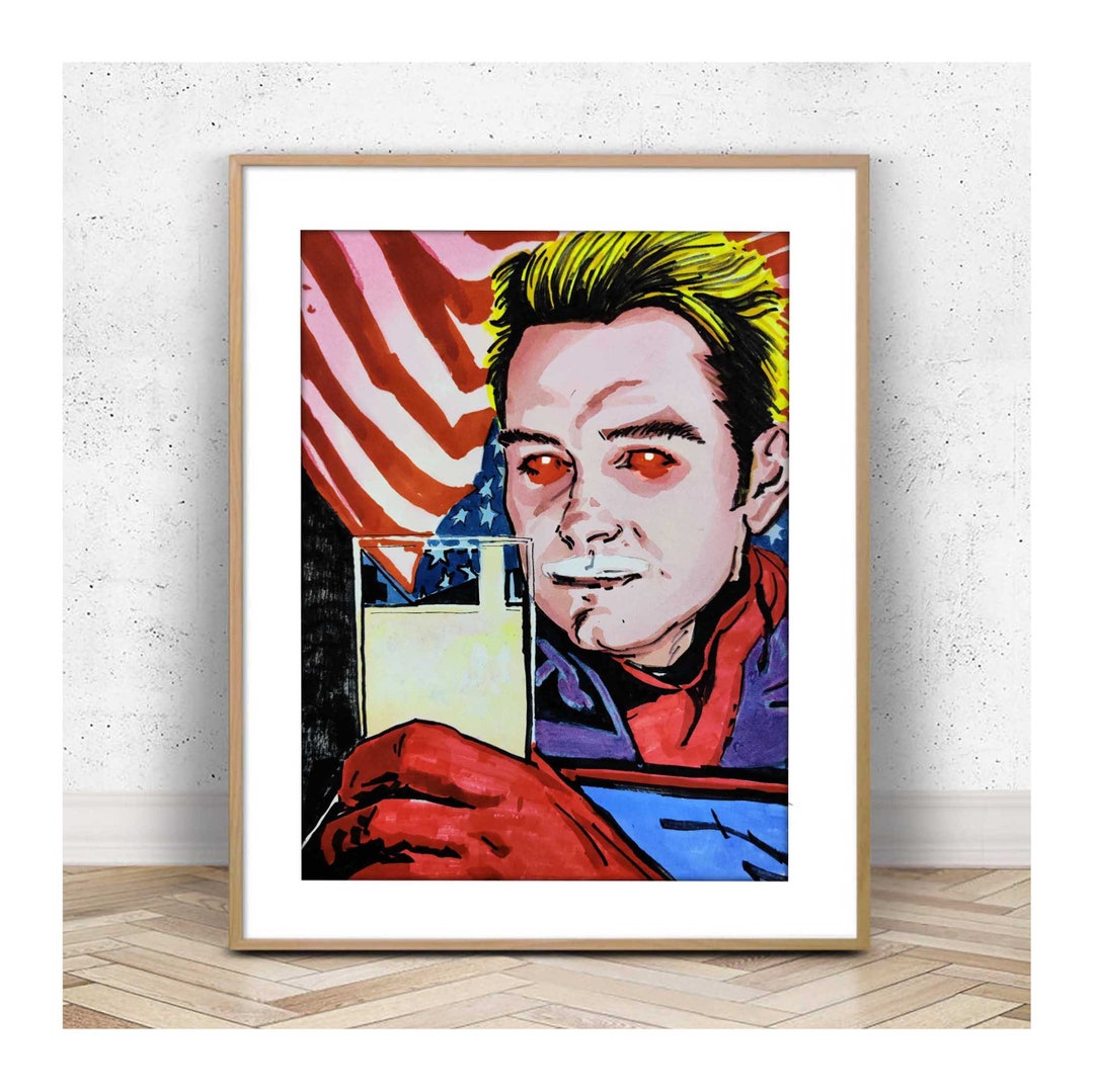 The Boys Print - Homelander | the Boys - Patriot - Etsy