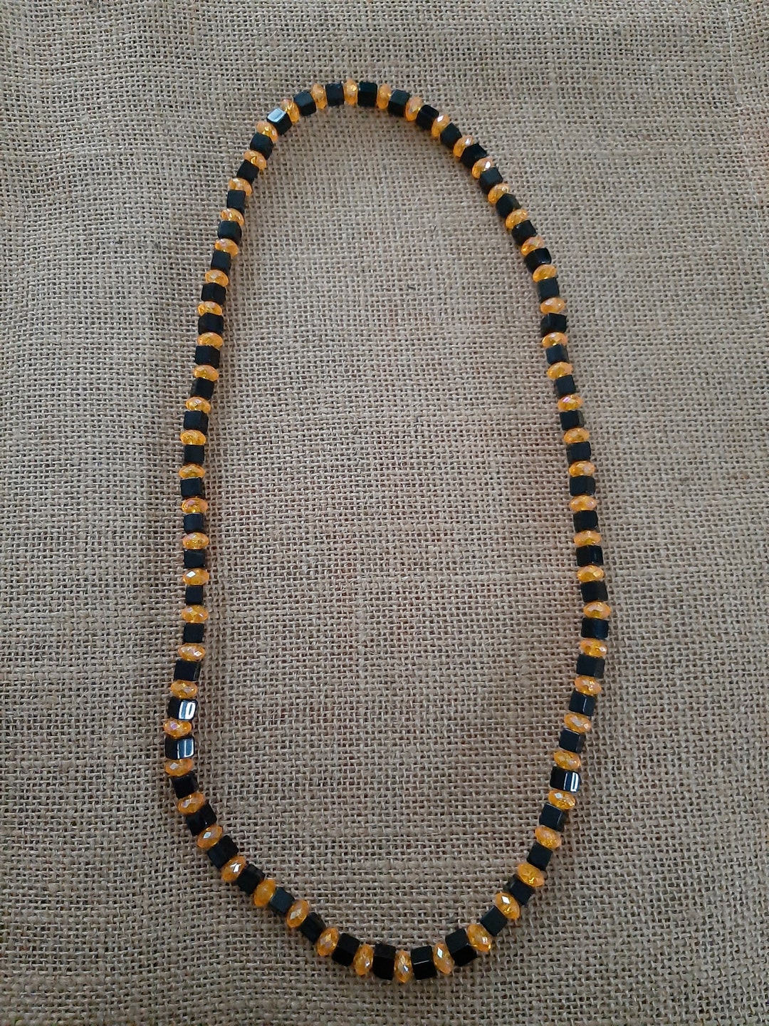 Glass Bead Necklace Made in Senegal Fair Trade - Etsy