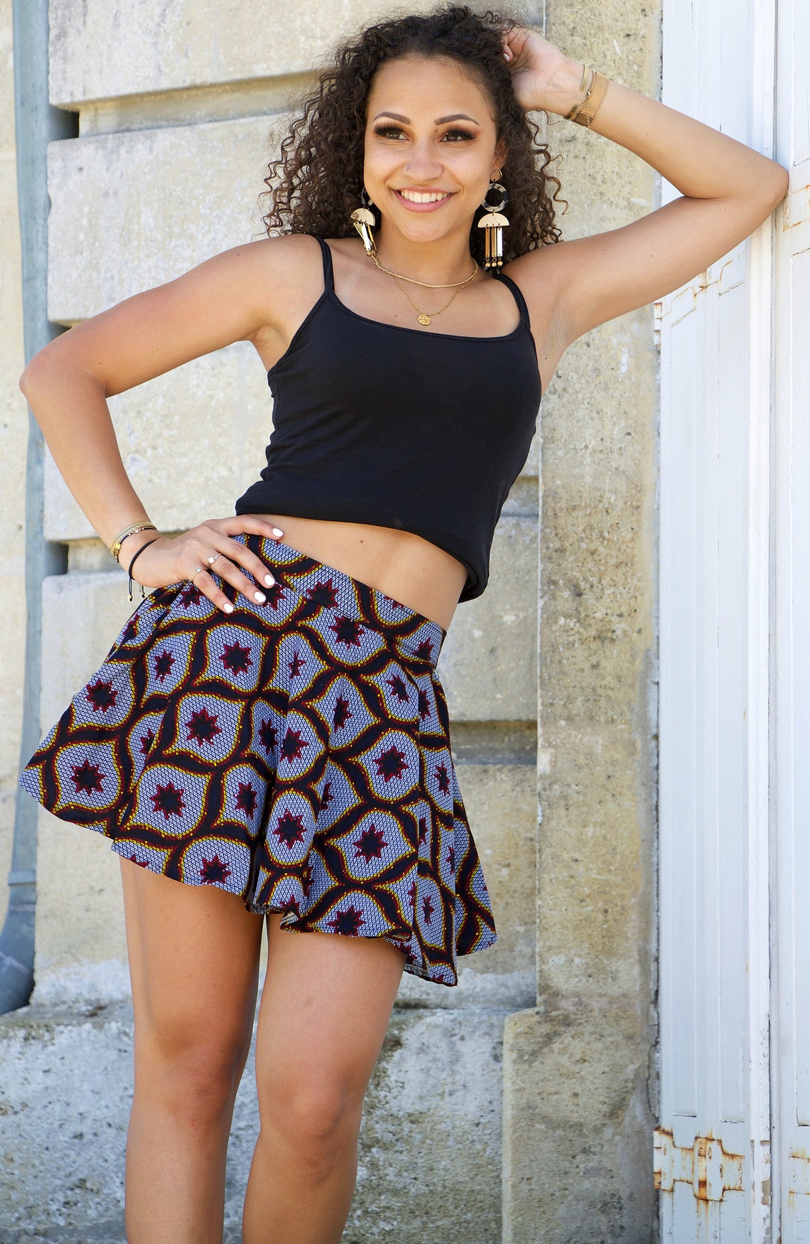 Mini Skirt in Congress Fabric for Women - Etsy