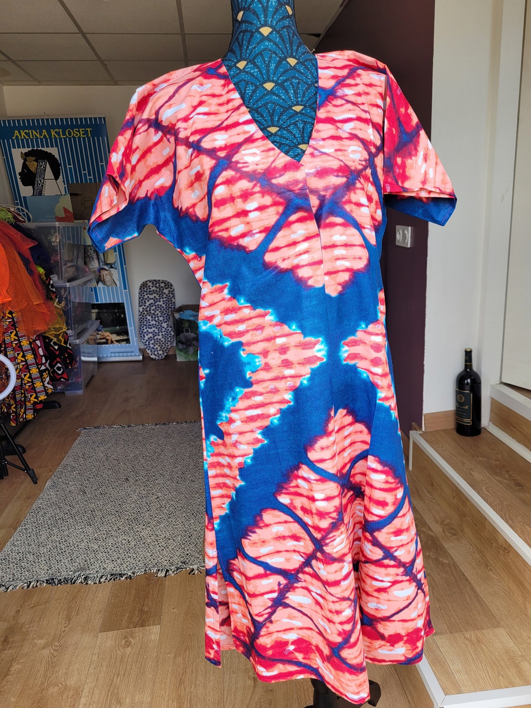 Bubu Dress Handmade by Our Artisans in Senegal eco-responsible - Etsy