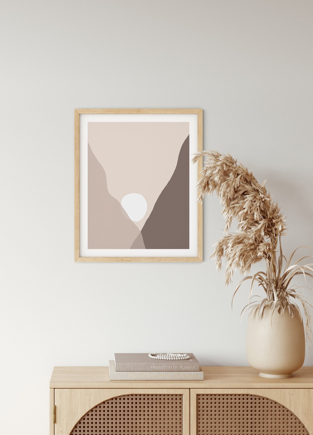 Boho Minimalist Canyon Sunset Instant Download Geometric Printable Wall ...