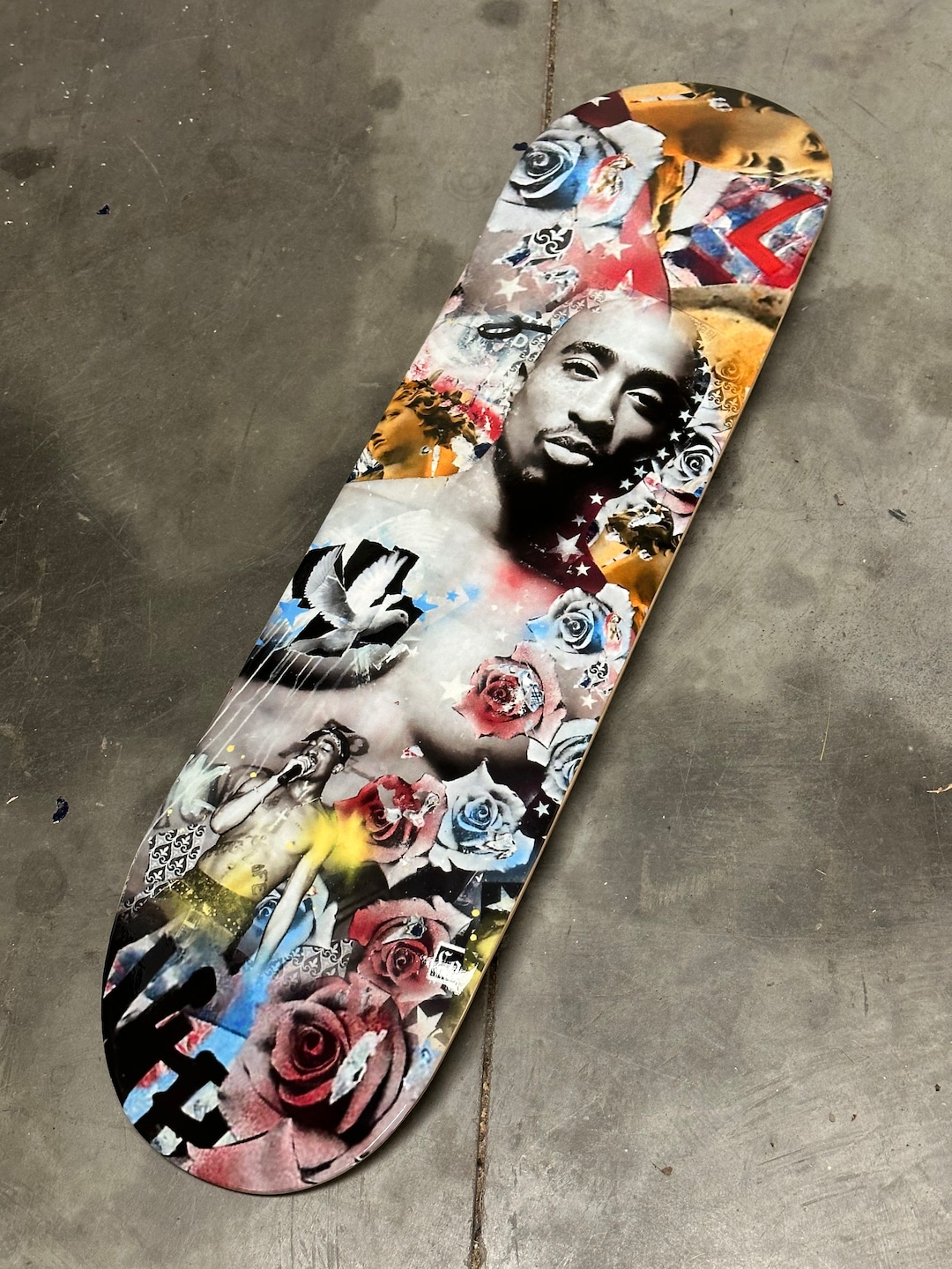 2pac Skateboard Deck - Etsy