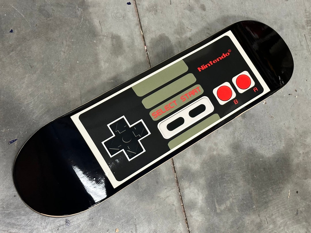 NES Controller Skateboard Deck - Etsy