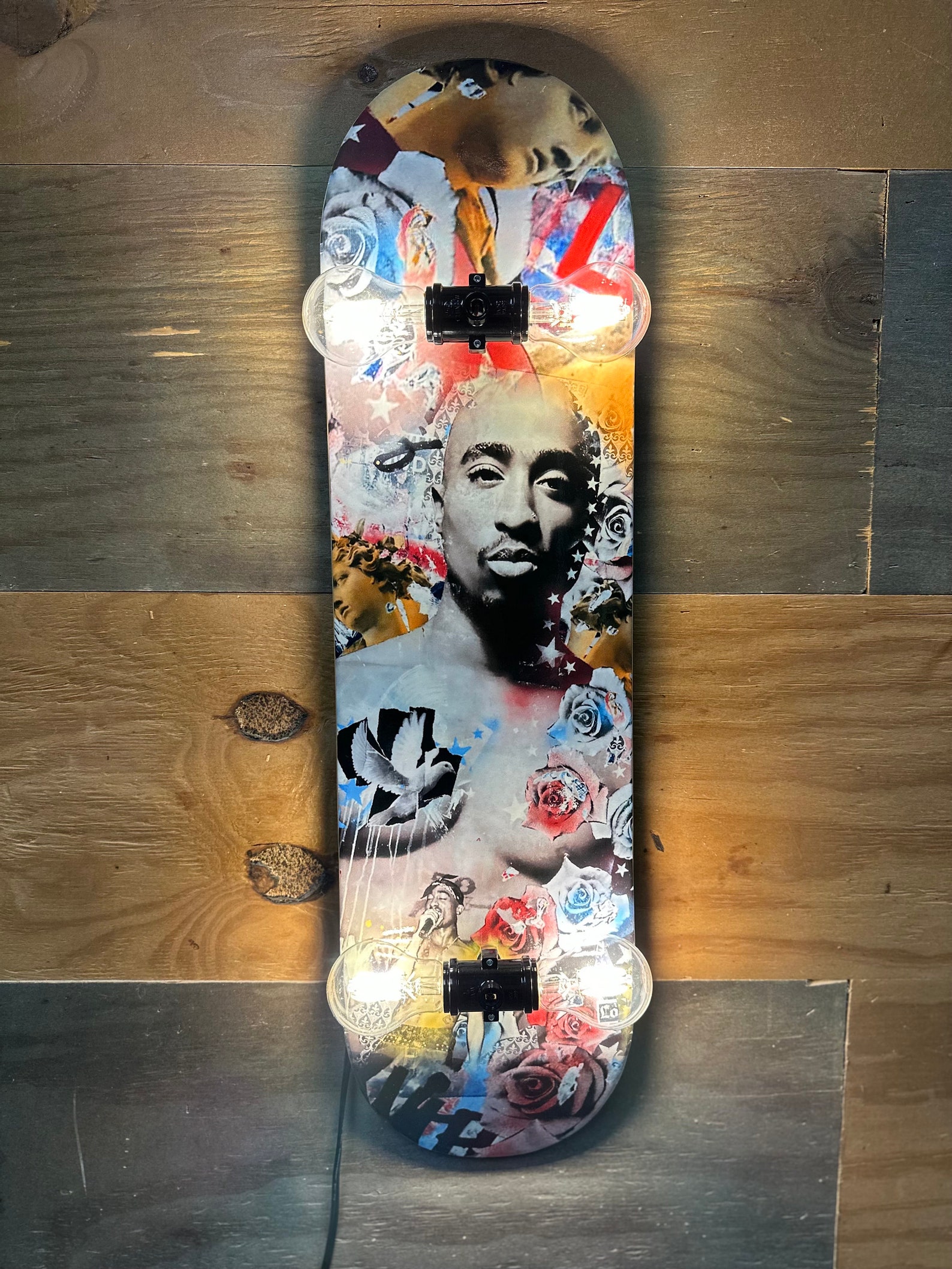 2pac Skateboard Lamp - Etsy