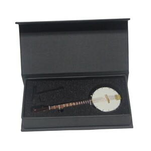 Miniature Banjo Model Mini Instrument Music Lover Birthday | Etsy