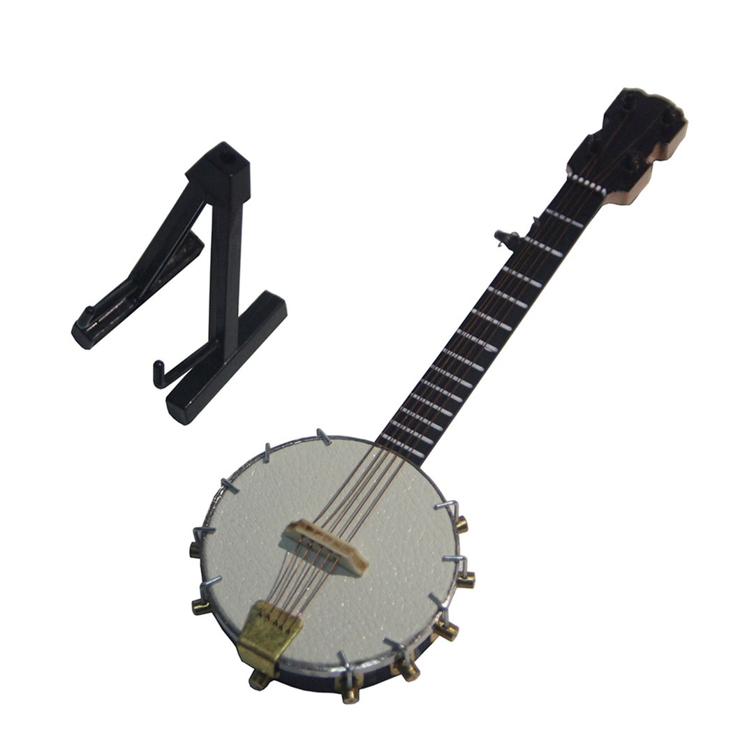 Miniature Banjo Model Mini Instrument Music Lover Birthday - Etsy