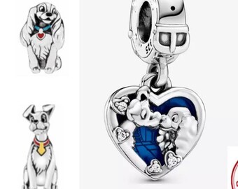 Lady and Tramp Charm | Etsy