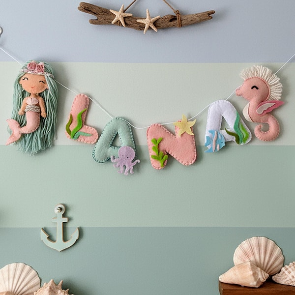 Mermaid Banner Bedroom - Etsy