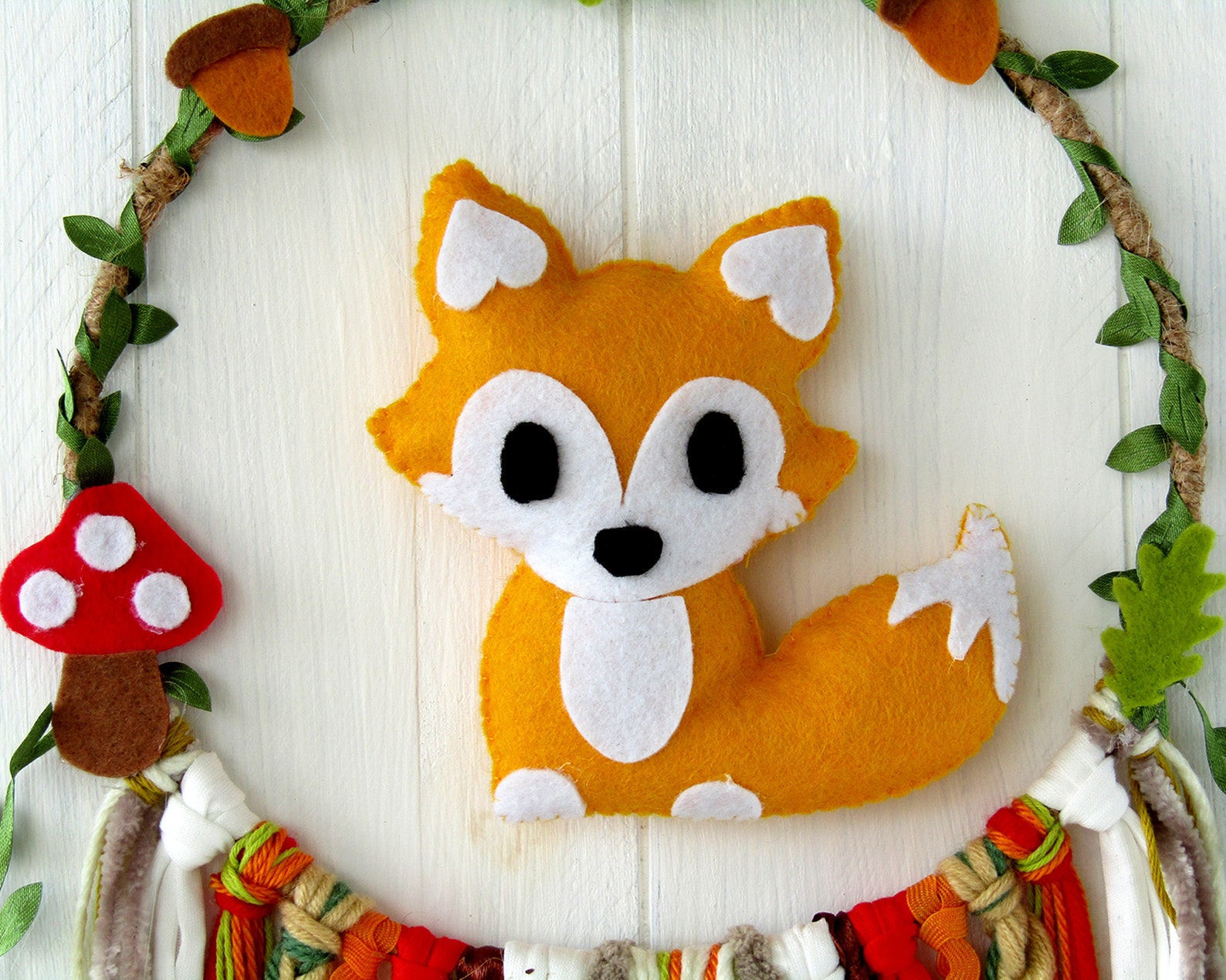 Dreamcatcher Fox Mobile Baby Child Decoration Room Gift - Etsy