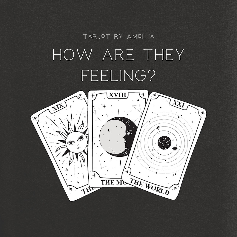 How Do They Feel Tarot Card Love Reading Exact Thoughts and Feelings - Etsy