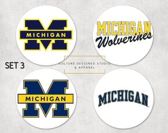 Michigan Coasters - Etsy