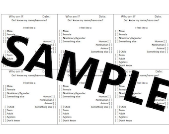DID/OSDD System Folder Sheets [dissociative Identity Disorder ...