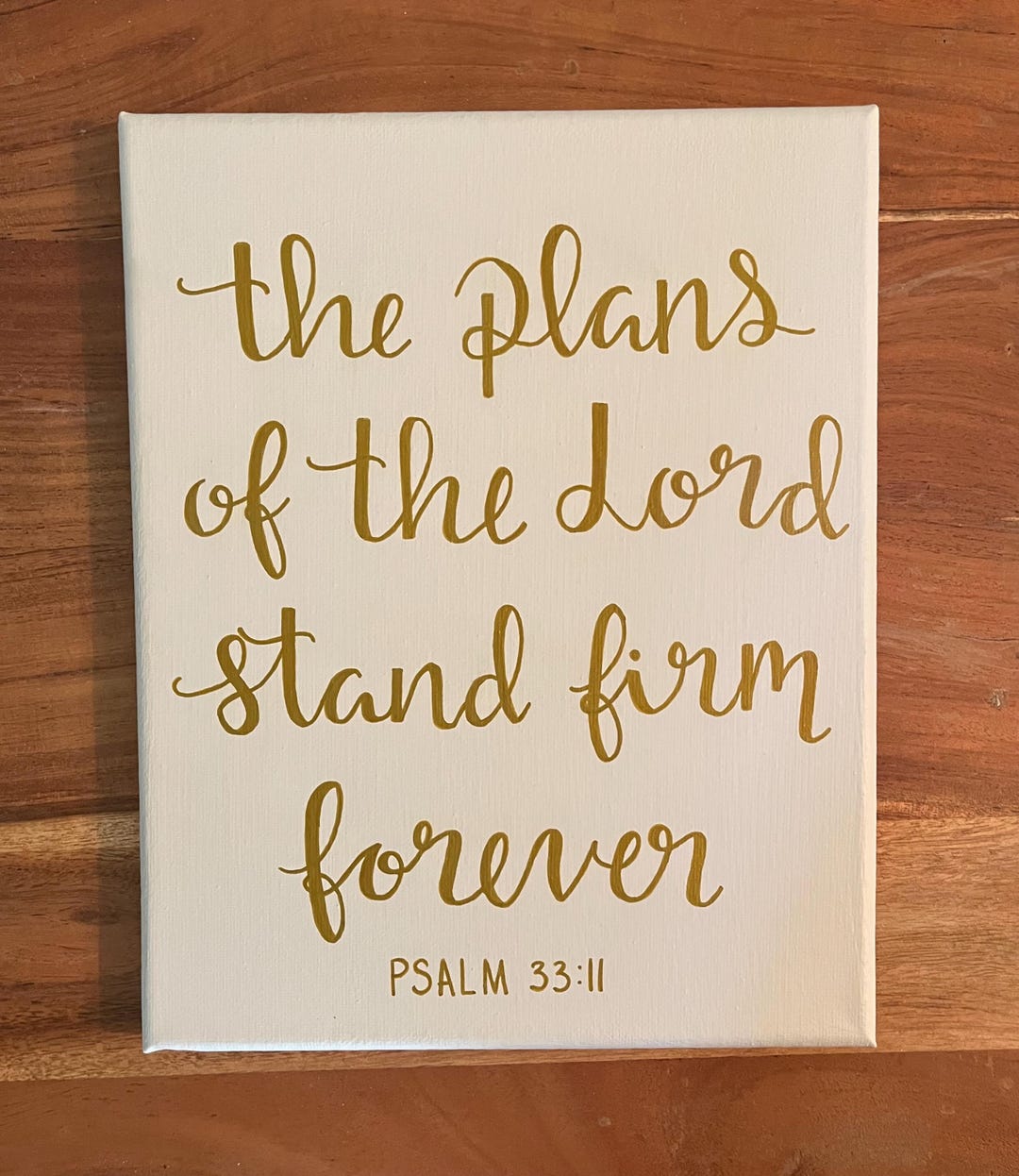 Psalm 33:11 the Plans of the Lord Stand Firm Forever Scripture Wall Art ...
