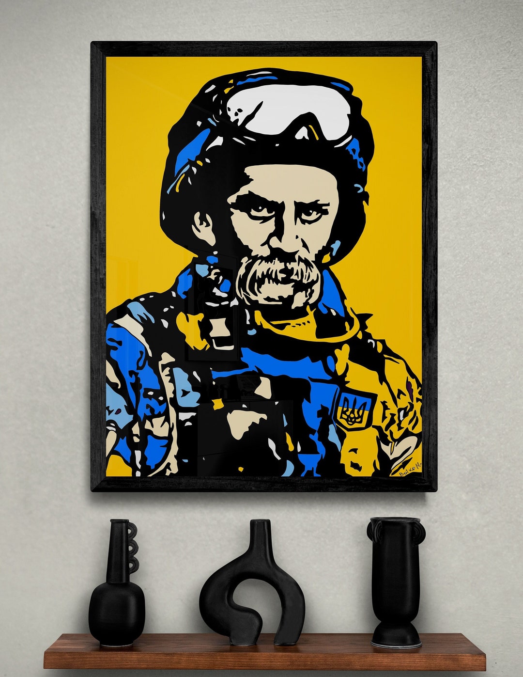 Taras Shevchenko Poster Digital File Ukrainian Pop Art - Etsy