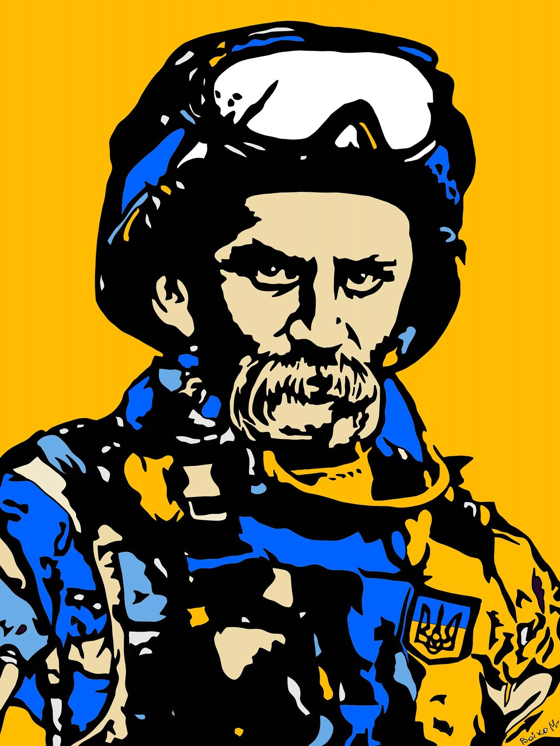 Taras Shevchenko Poster Digital File Ukrainian Pop Art - Etsy