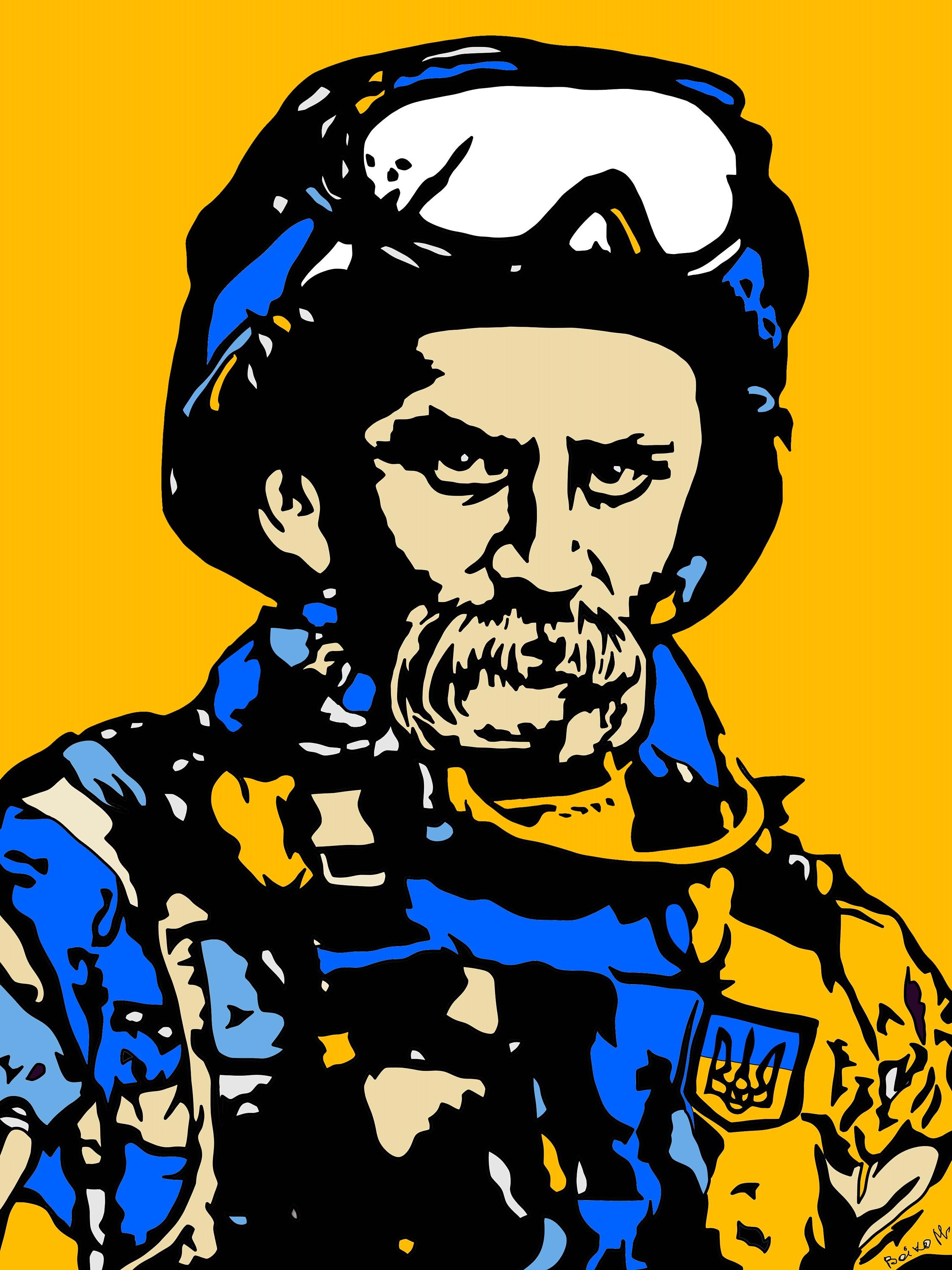 Taras Shevchenko Poster Digital File Ukrainian Pop Art Ukrainian Poet ...