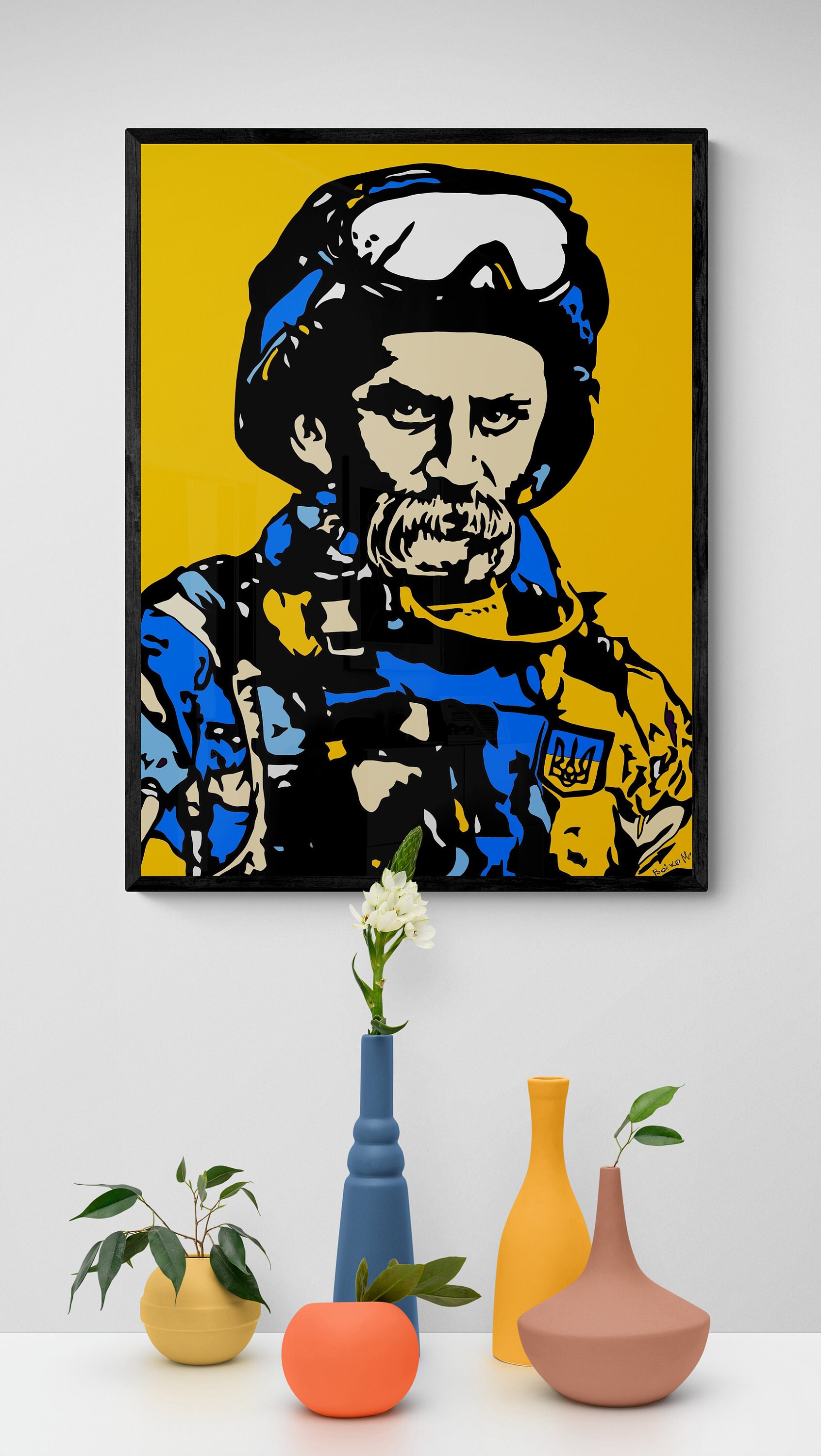 Taras Shevchenko Poster Digital File Ukrainian Pop Art Ukrainian Poet ...