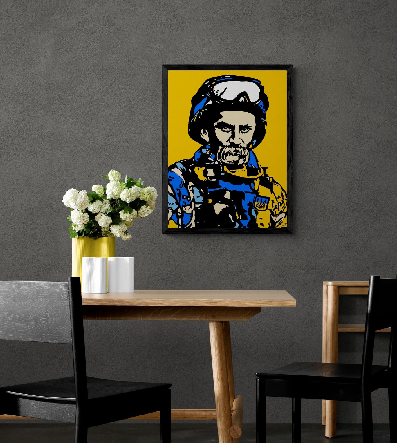 Taras Shevchenko Poster Digital File Ukrainian Pop Art Ukrainian Poet ...