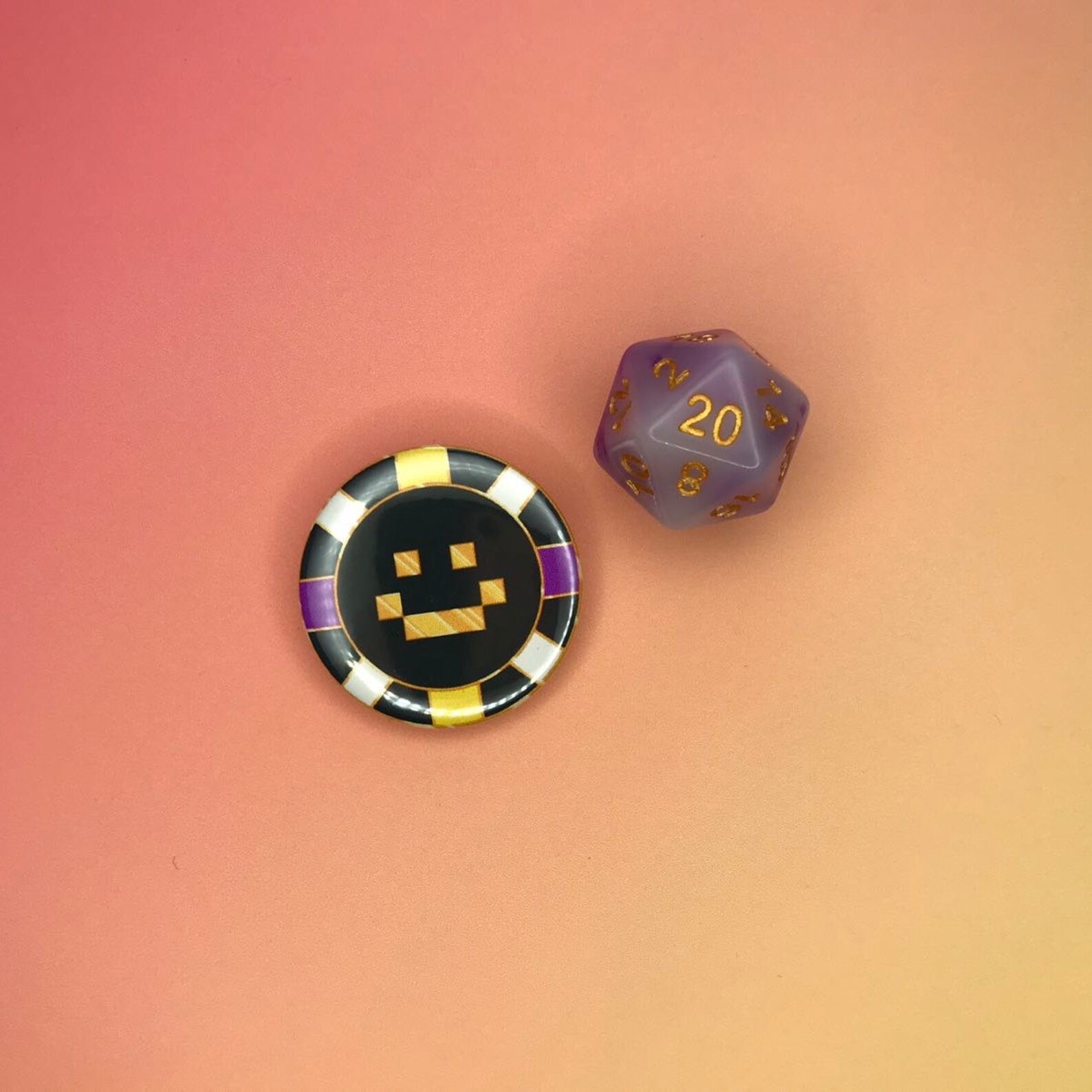 Las Nevadas Pokerchip LGBTQ Pride Buttons DSMP / Dream SMP - Etsy