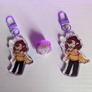 QSMP Egg Charms 2.5" | Tallulah, Chayanne, Tilin, Juanaflippa, Bobby ...